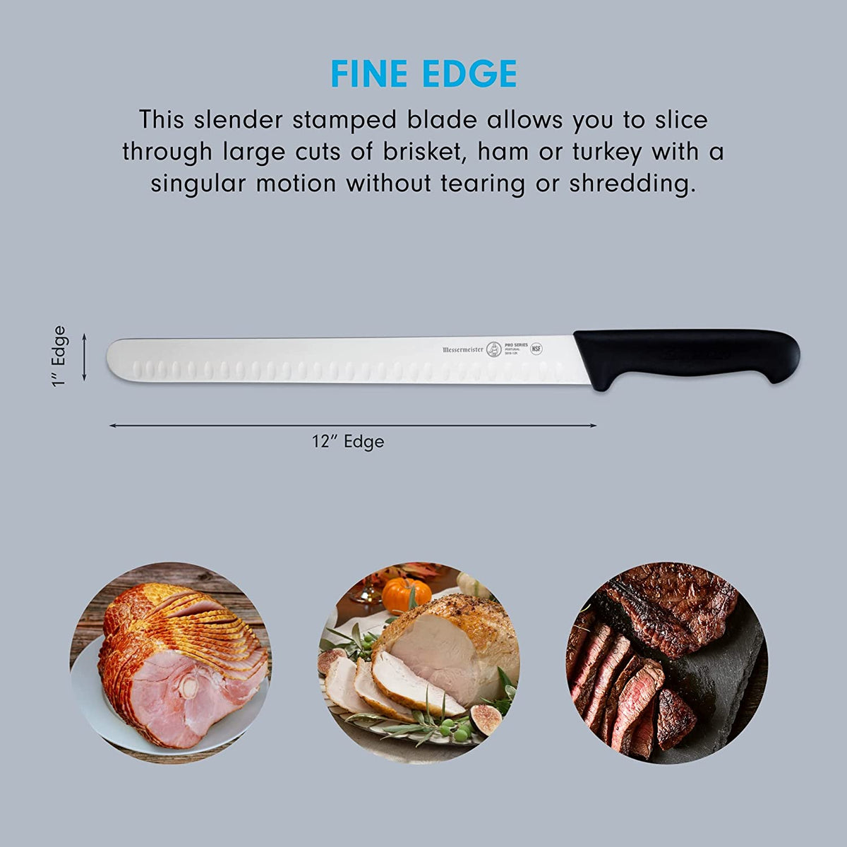 MESSERMEISTER Slicer - Four Seasons Kullens 12in 5018-12K – ROSS CUTLERY